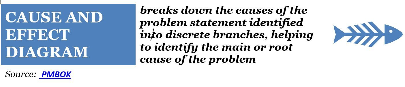 Cause and Effect Diagrams for PMP - Project Management Academy Resources